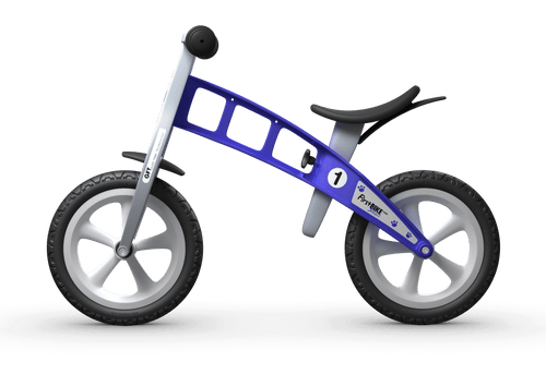 FirstBike Basic Blue Balance Bike for Toddlers - FirstBike