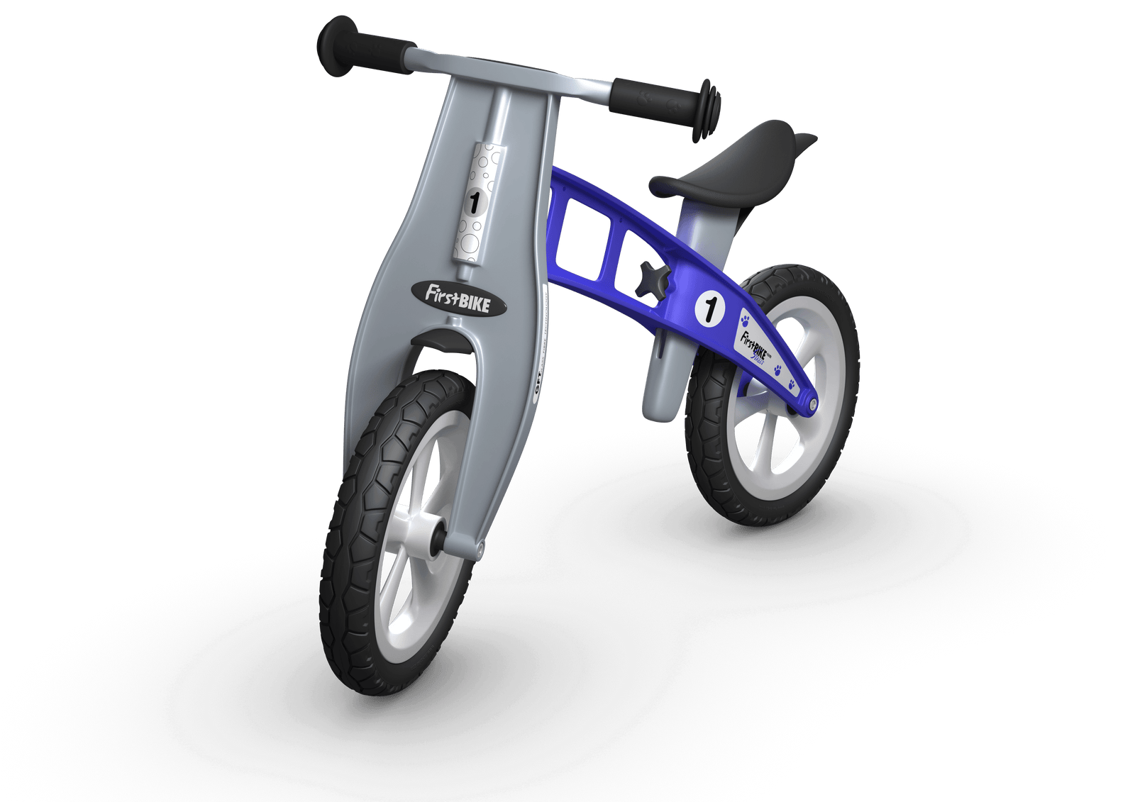 FirstBike Basic Blue Balance Bike for Toddlers - FirstBike